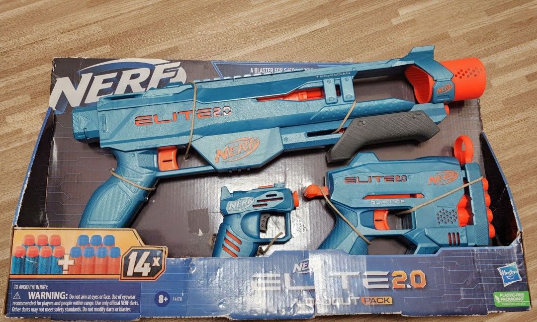 Nerf gun Elite 2.0 load out 3-blasters set, Hobbies & Toys, Toys ...