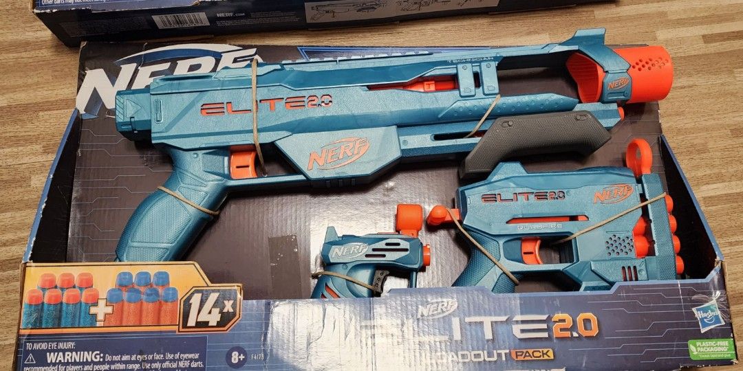 Nerf gun Elite 2.0 load out 3-blasters set, Hobbies & Toys, Toys ...