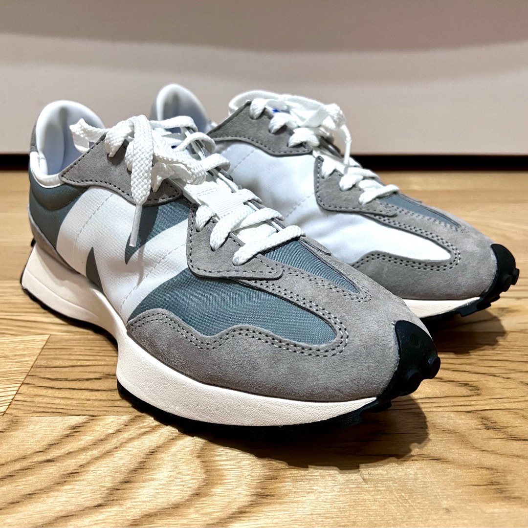 New Balance 327 元祖灰 MS327LAB 全新 正品 US9.5 27.5cm, 他的時尚, 鞋類, 休閒鞋、涼鞋在旋轉拍賣