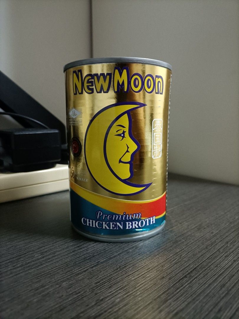 New Moon Premium Chicken Broth, Food & Drinks, Packaged & Instant Food ...
