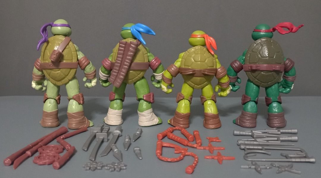 Nickelodeon TMNT 2012 Ninja Turtles RARE!!! Hard to find!!!, Hobbies ...