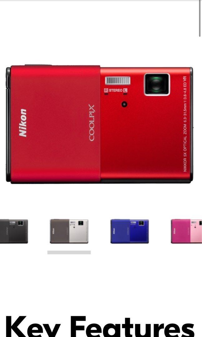 Nikon Coolpix S80, Photography, Cameras on Carousell