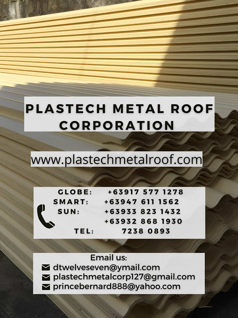 NON-CORROSIVE THERMOPLASTIC UPVC ROOFING, Commercial & Industrial ...