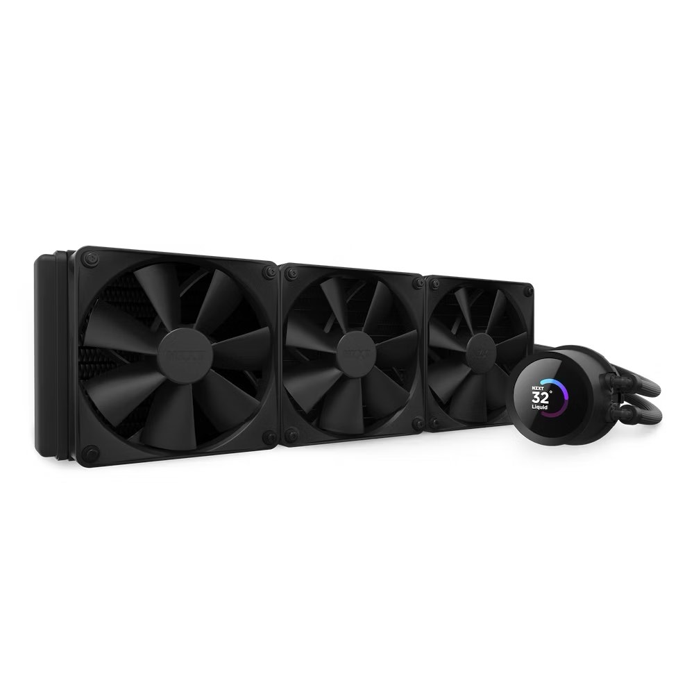 NZXT Kraken 360 LCD | 360mm AIO Liquid Cooler (Black), Computers & Tech ...