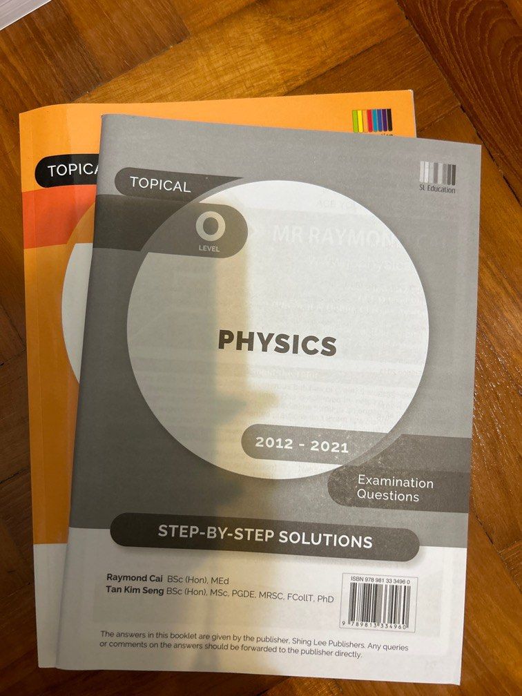O Level Physics TOPICAL PAPERS 2012-2021, Hobbies & Toys, Books ...