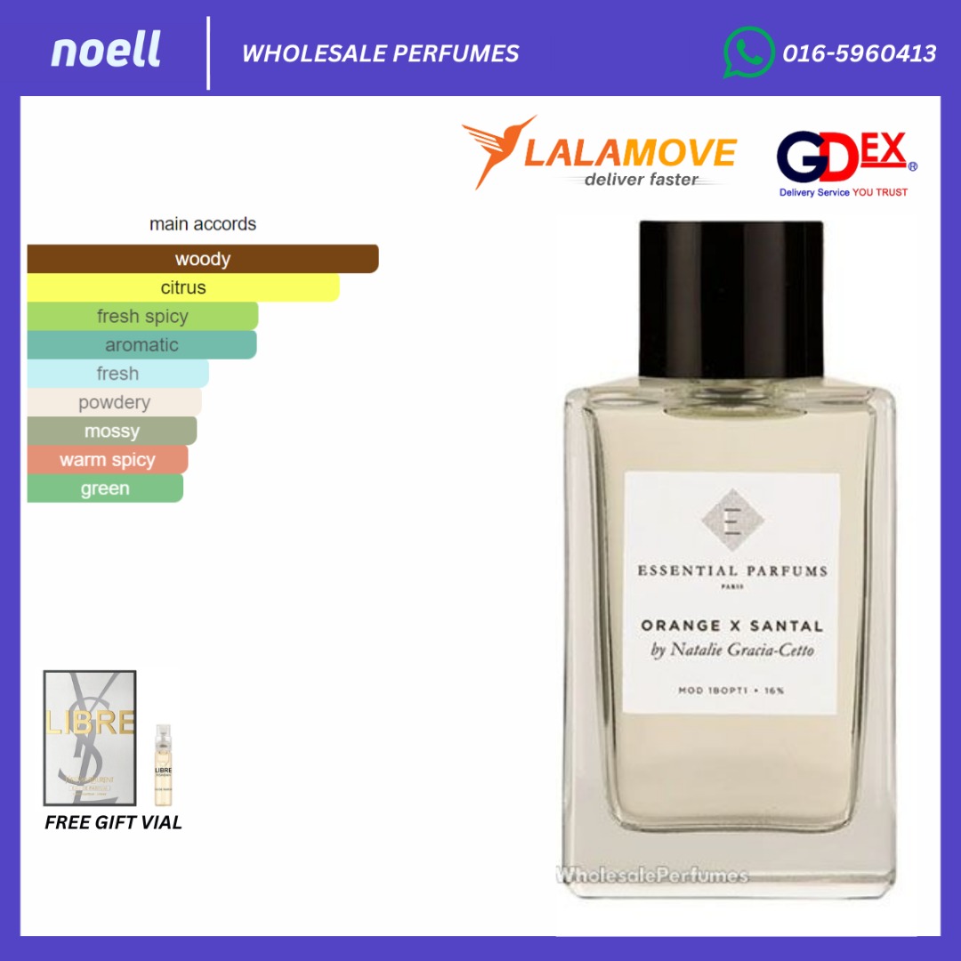 [ORIGINAL] AUTHENTIC READY STOCK ESSENTIAL PARFUMS ORANGE X SANTAL ...
