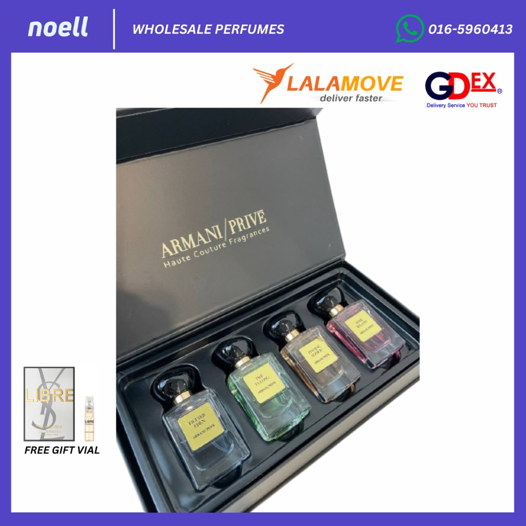 [ORIGINAL] AUTHENTIC READY STOCK GIORGIO ARMANI/PRIVE EDT NACREE 4X30ML ...
