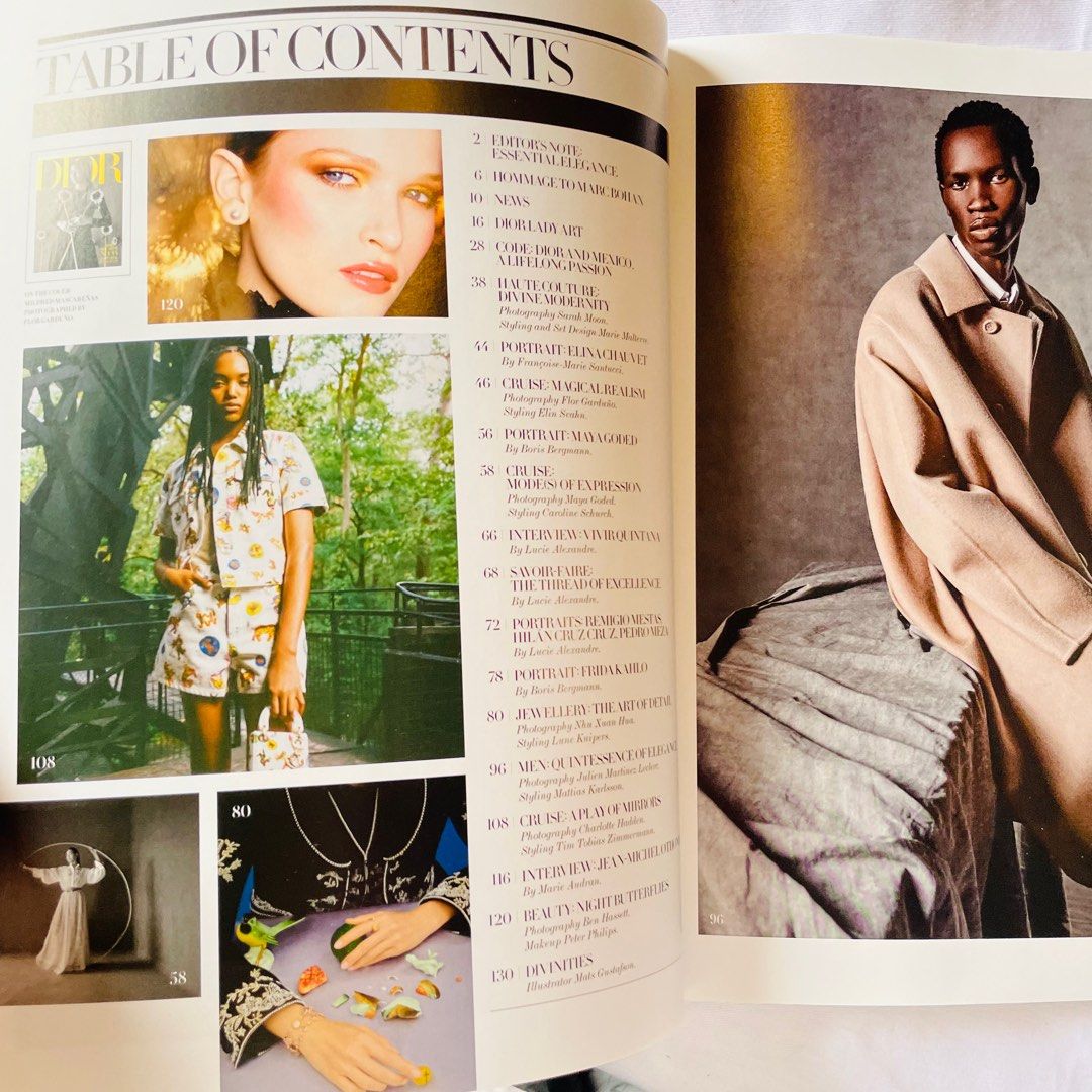Original! Brand New Dior Magazine Volume 44, Hobbies & Toys, Books ...