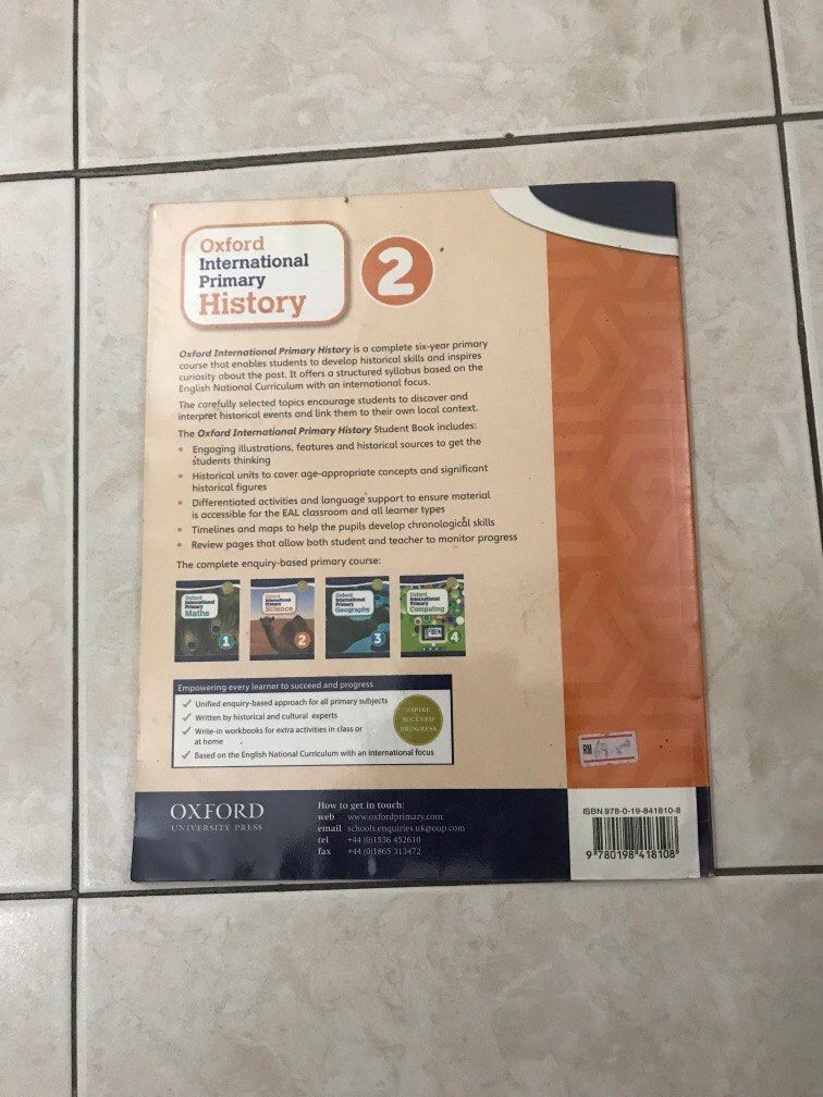 Oxford International Primary History Book 2, Hobbies & Toys, Books ...
