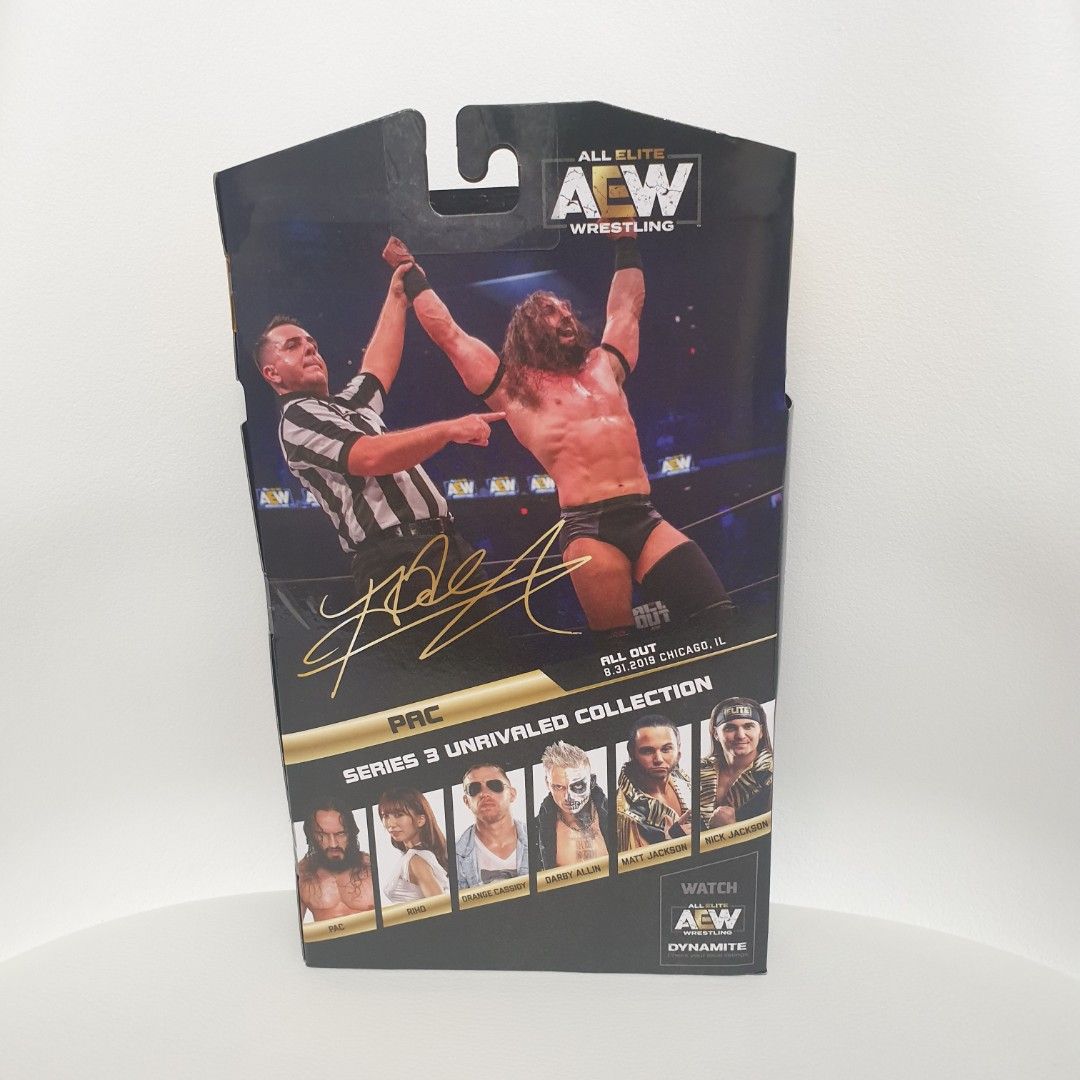 PAC All Elite Wrestling AEW Unrivaled Collection Series 3, Hobbies ...