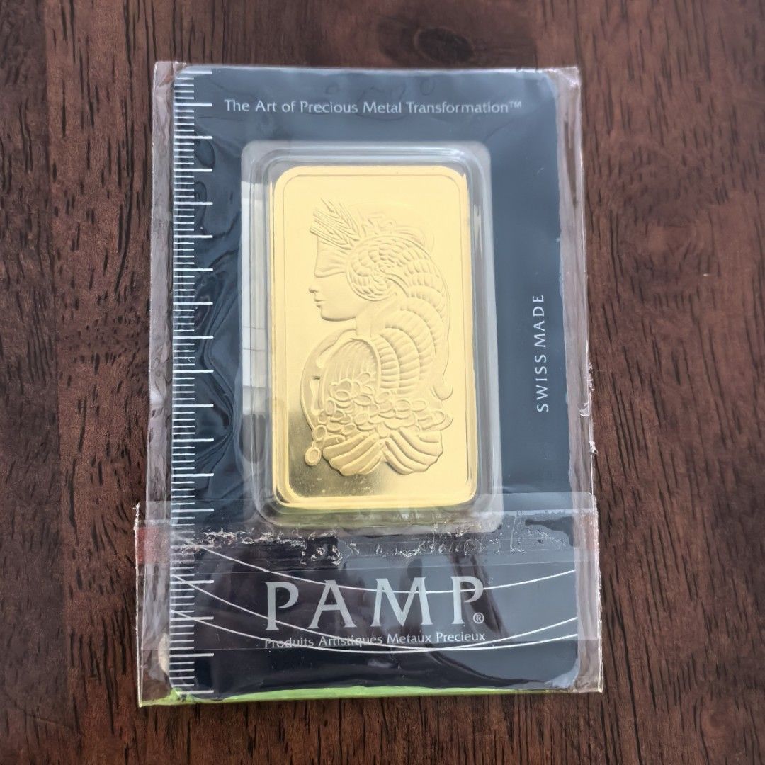 Pamp Suisse 50g 999.9 Gold Bar with Cert (1 pc), Men's Fashion, Watches ...