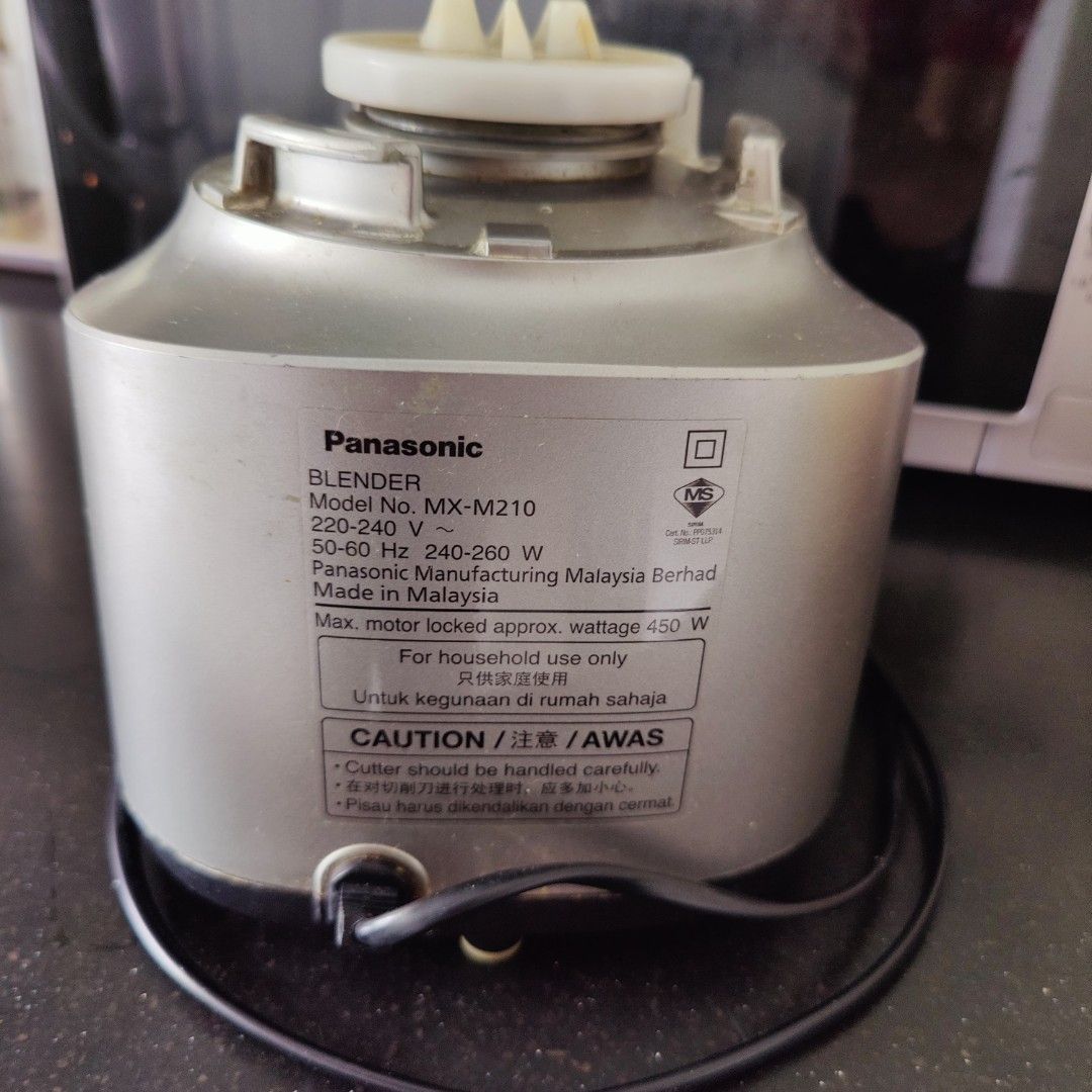 Panasonic mixer, TV & Home Appliances, Kitchen Appliances, Juicers ...