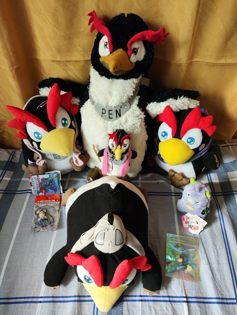 Evangelion Penpen Plush Bundle by rai, Hobbies & Toys, Memorabilia & Collectibles, Vintage ...