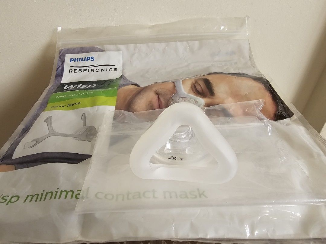 Philips wisp Nasal CPAP mask (XL), Health & Nutrition, Medical Supplies ...