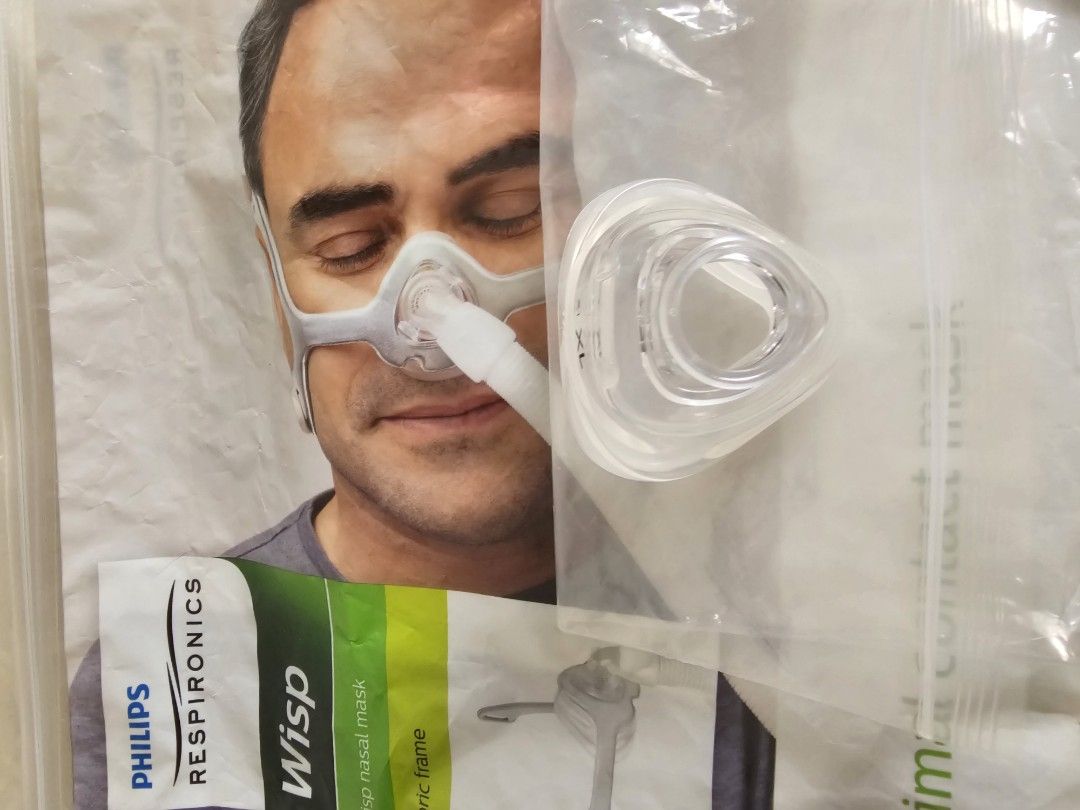 Philips wisp Nasal CPAP mask (XL), Health & Nutrition, Medical Supplies ...