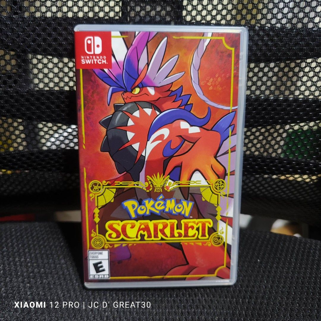Pokemon Scarlet Switch Game, Video Gaming, Video Games, Nintendo on ...
