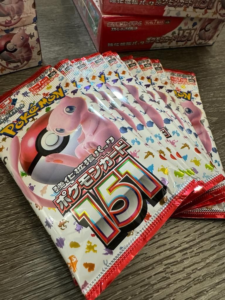 POKÉMON TCG: SCARLET & VIOLET - 151 ENGLISH LOOSE BOOSTER PACK ...