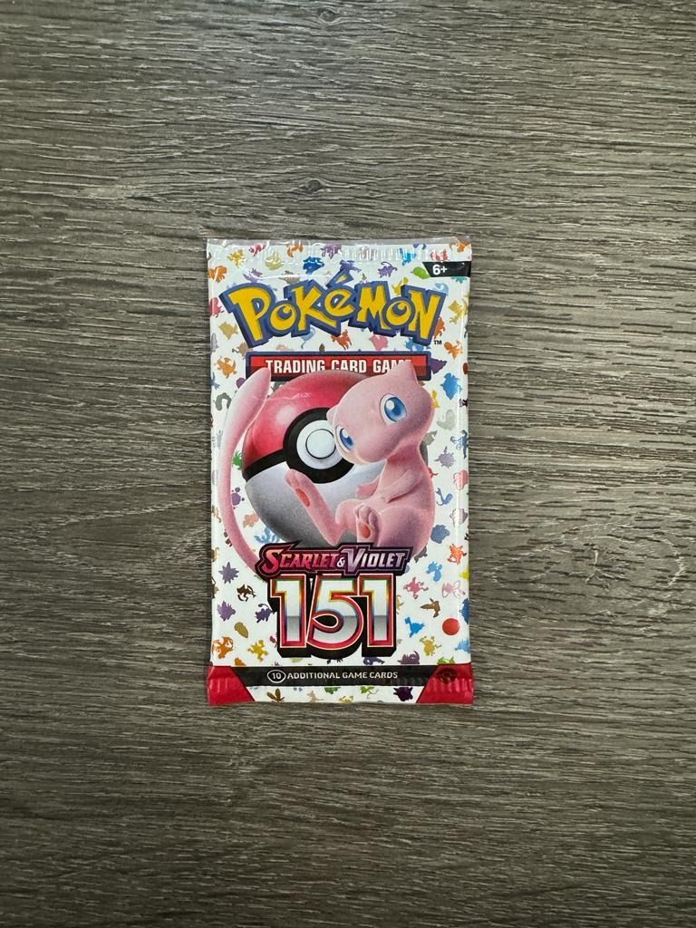 POKÉMON TCG: SCARLET & VIOLET - 151 ENGLISH LOOSE BOOSTER PACK ...