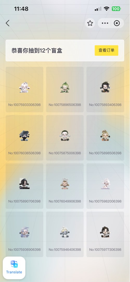 Pop Mart ink plum blossom Secret with SSR Pop card, Hobbies & Toys ...