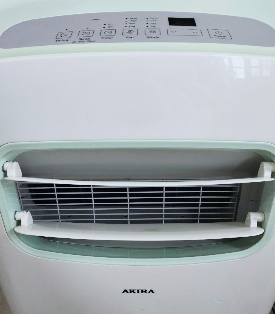 Portable Aircon AKIRA ACP 91M - 9000 BTU, TV & Home Appliances, Air ...