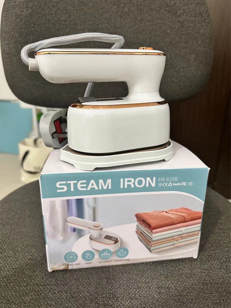 Portable Ironing Machine Electric Iron Steamer Mini Travel Hand-held ...