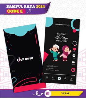 Sampul surat raya (pre order) , Hobbies & Toys, Stationery & Craft ...