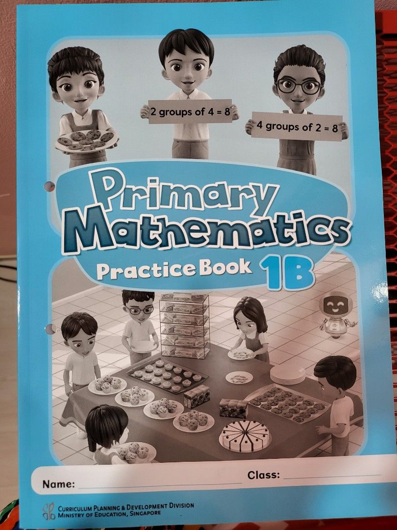Primary 1 mathematics practice book 1B, Hobbies & Toys, Books ...