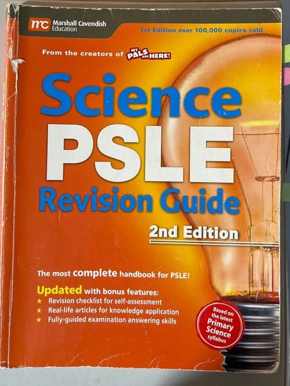 PSLE Science Revision Guide 2nd Edition, Hobbies & Toys, Books ...