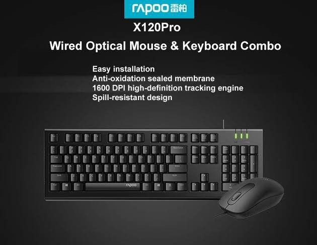 RAPOO KEYBOARD AND MOUSE, Computers & Tech, Parts & Accessories ...