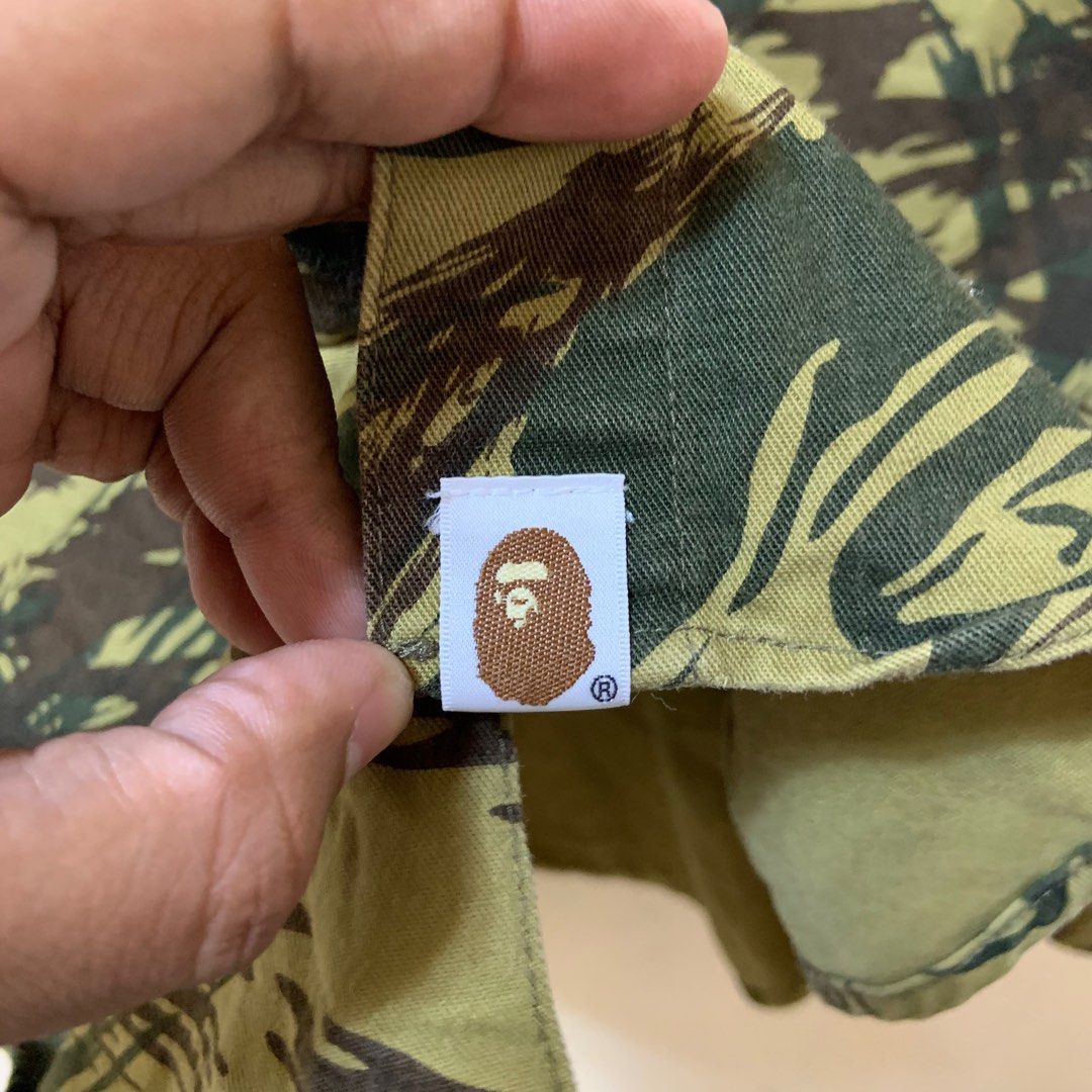 Rare Bape Camo Patches Utility Jacket, Men's Fashion, Coats, Jackets ...