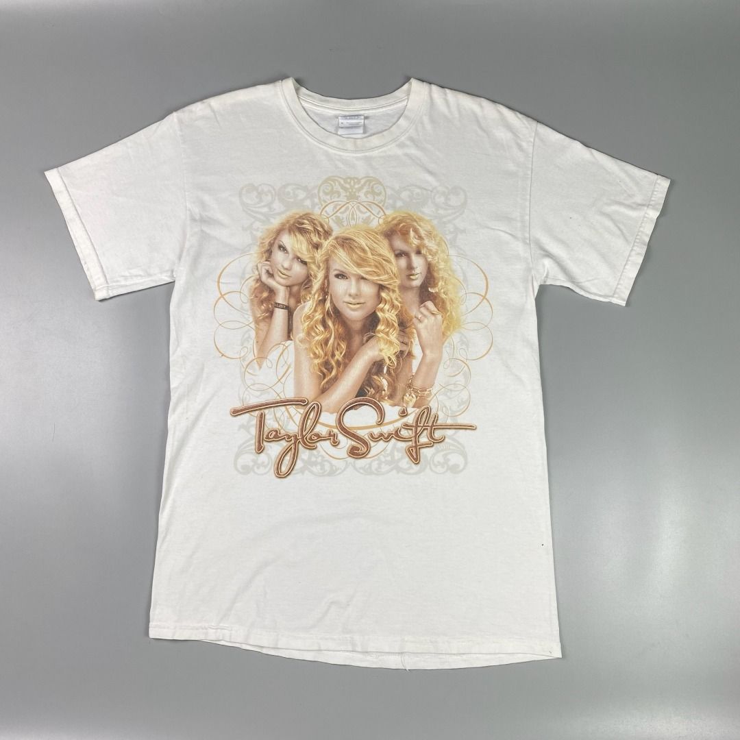 Rare Y2K Taylor Swift Fearless Tour Shirt, Women's Fashion, Tops ...