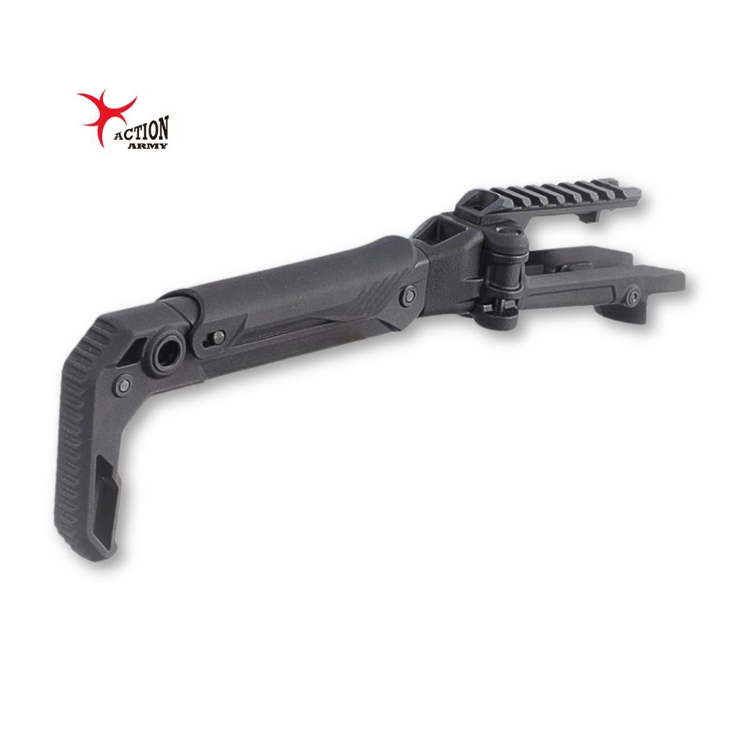 [READY STOCK] Action Army Folding Stock for AAP01, Hobbies & Toys, Toys ...