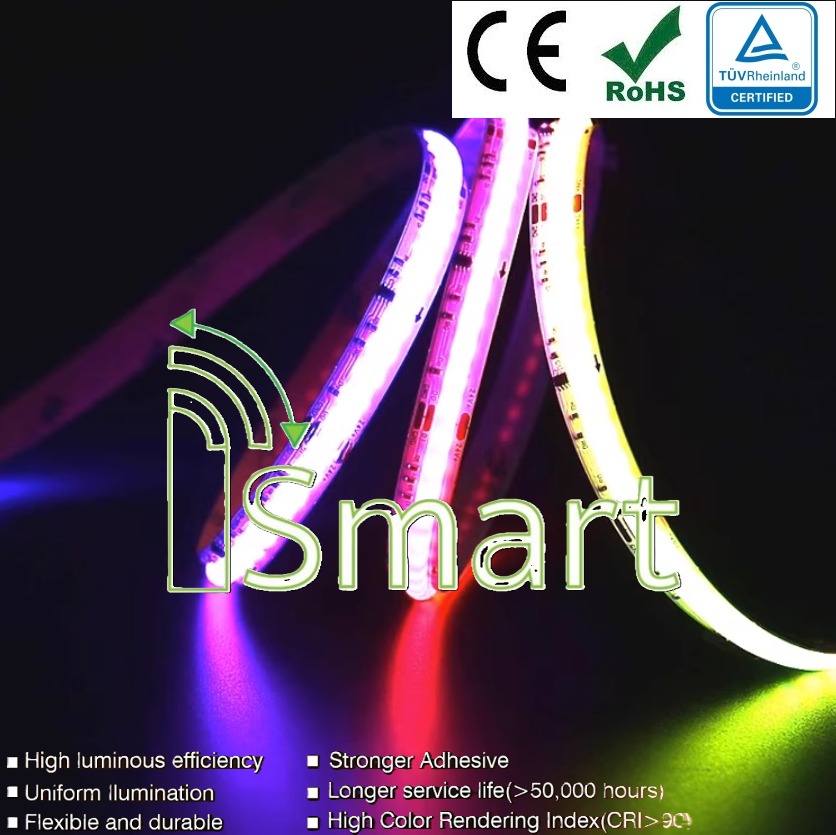 RGB (Pixel W2811) High Brightness 10mm PCB FCOB/COB/LED Running Strip ...