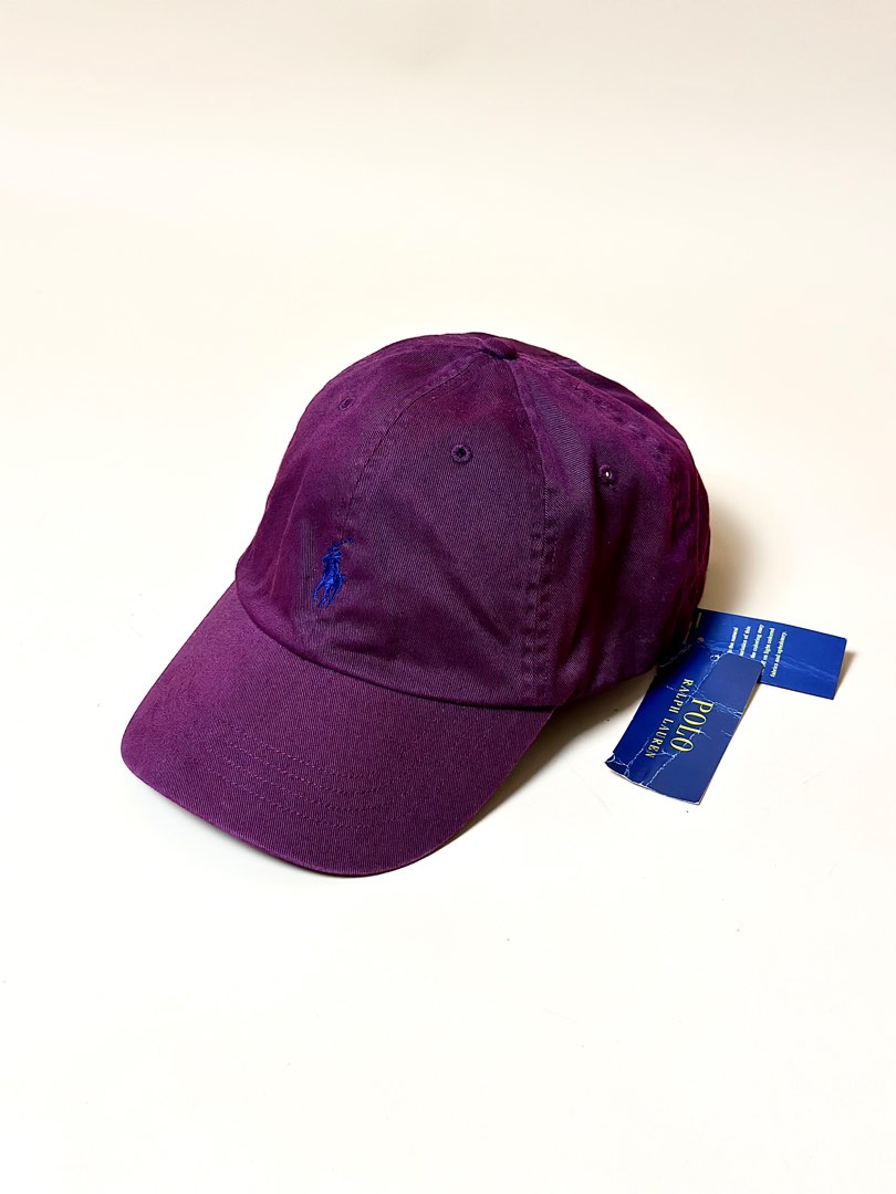 RL Maroon w/ Navy Blue RL Cap, Men's Fashion, Watches & Accessories ...