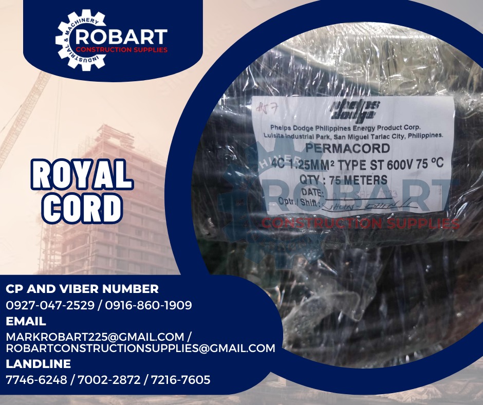 Royal Cord, Commercial & Industrial, Construction Tools & Equipment on ...