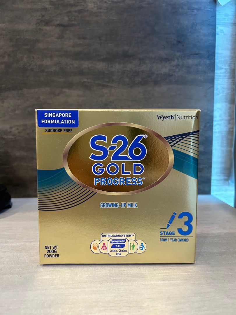 S26 Gold stage 3 formula milk 200g, Babies & Kids, Nursing & Feeding ...