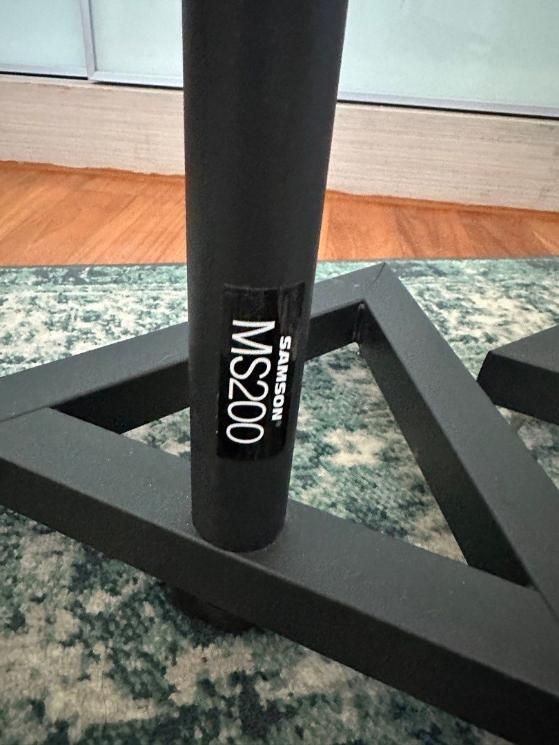 Samson MS200 speaker stands, Audio, Other Audio Equipment on Carousell