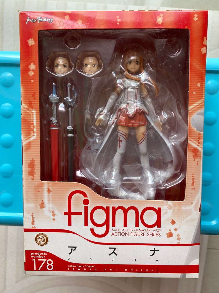 SAO Asuna Figma 178 Action Figure, Hobbies & Toys, Toys & Games on Carousell