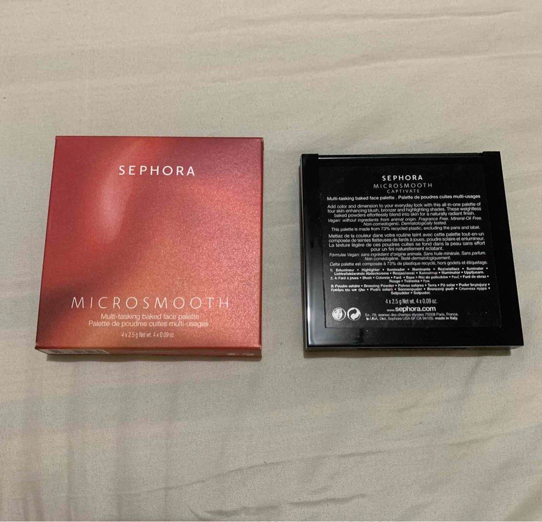 Sephora Microsmooth Palette Captivate, Beauty & Personal Care, Face ...