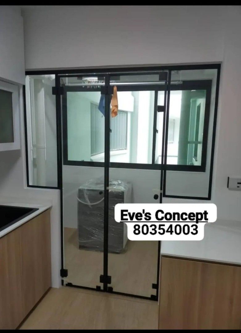 Service Yard Bi-fold Door, Furniture & Home Living, Security & Locks ...