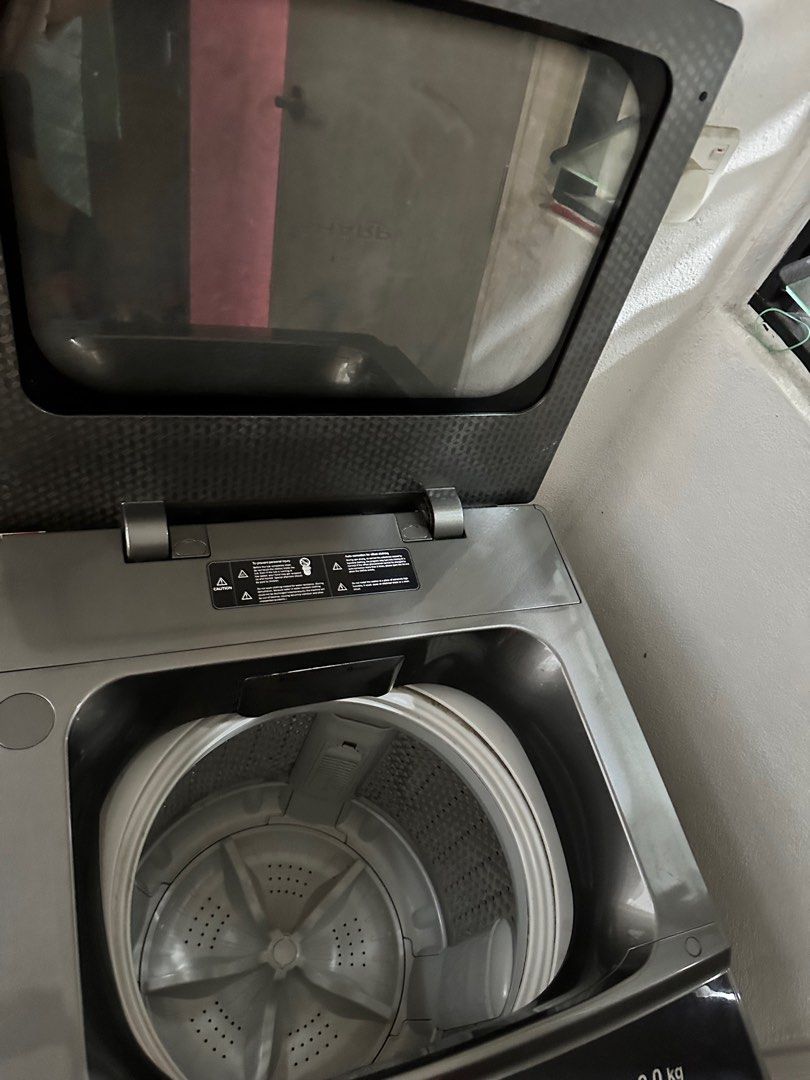 Sharp 9kg Washing Machine, TV & Home Appliances, Washing Machines and Dryers on Carousell