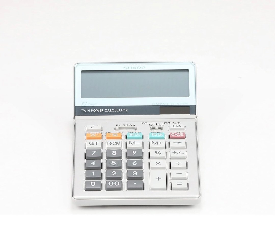 sharp Elsimate EL-N732K Twin Power Calculator, Elektronik, Lainnya di ...