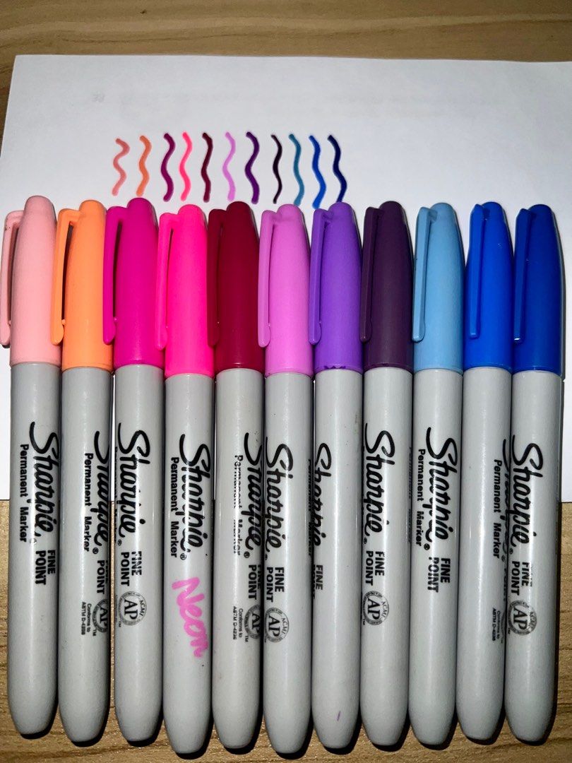 Sharpie assorted permanent markers, Hobbies & Toys, Stationary & Craft ...
