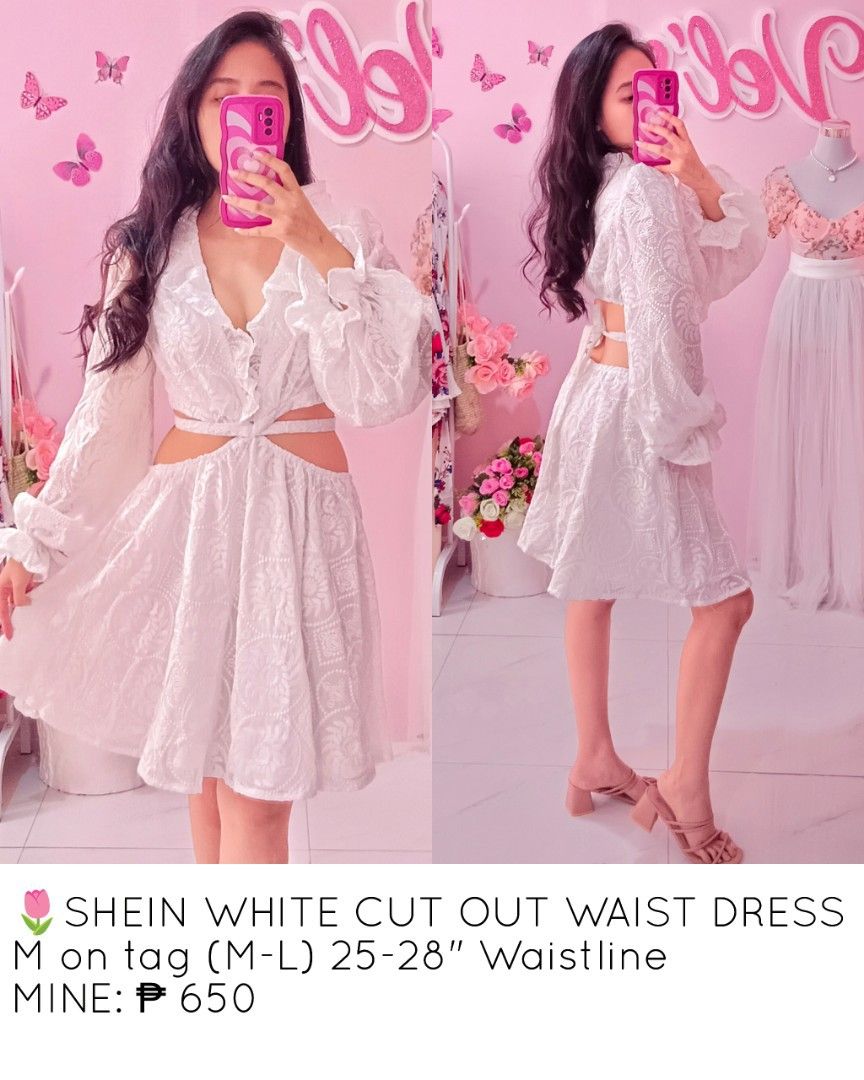 SHEIN WHITE DRESSES AND COORDS, Women's Fashion, Dresses & Sets ...