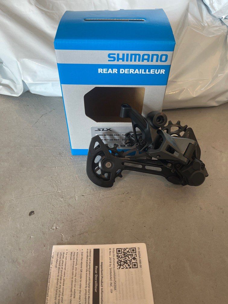 Shimano SLX 12 Speed Rear Derailleur RD-M7100, Sports Equipment ...