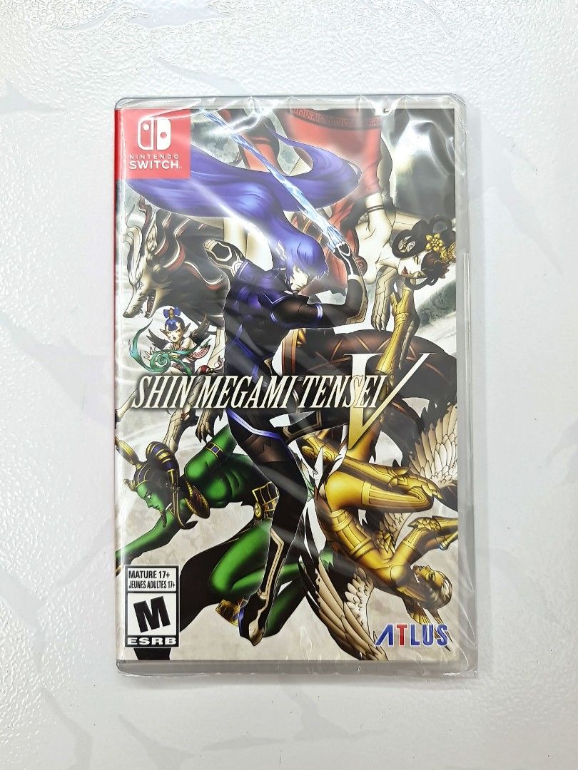 Shin Megami Tensei V *Brand New and Sealed* (Mature 17+ / Atlus / Fantasy Action JRPG) Nintendo ...
