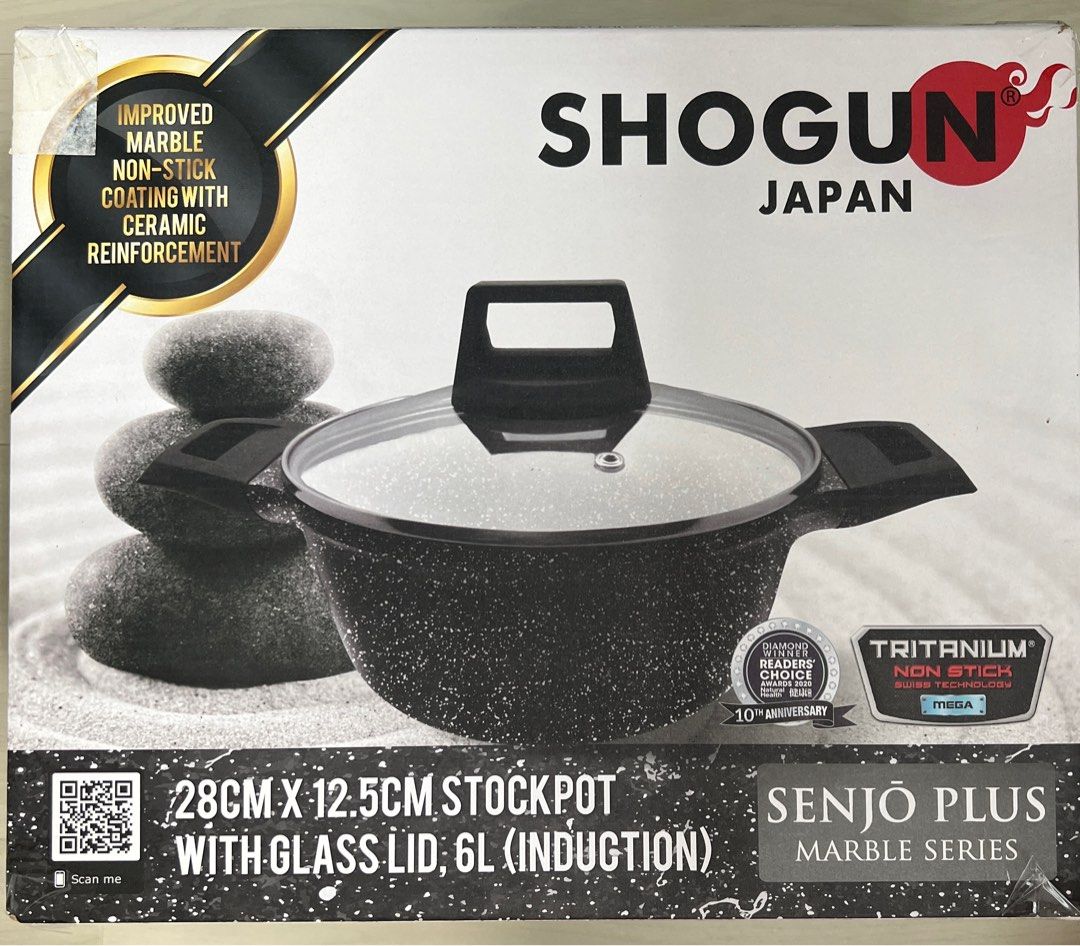 Shogun Stockpot - Senjo Plus Marble Series, TV & Home Appliances ...