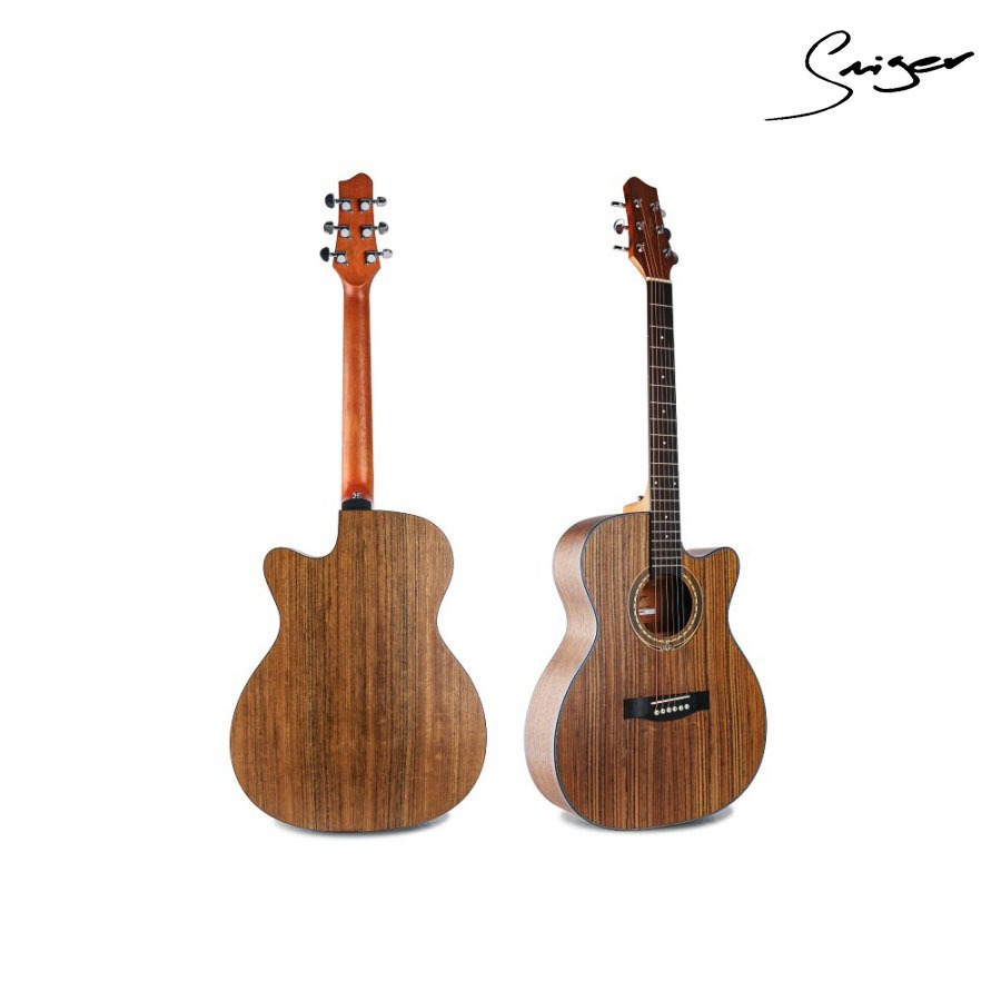 Smiger SM-403 40inch Acoustic Guitar, Hobbies & Toys, Music & Media ...