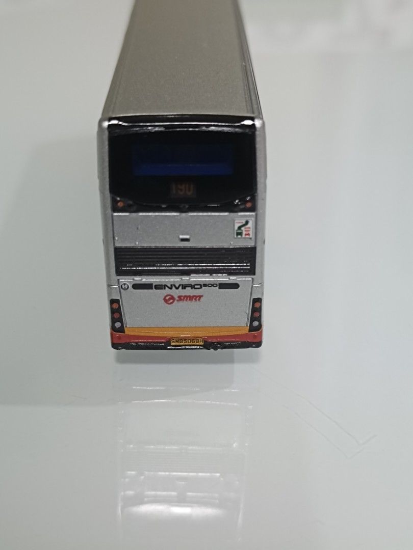 SMRT E500 MMC Silver Tiny Singapore Bus Scale 1/110, Hobbies & Toys ...