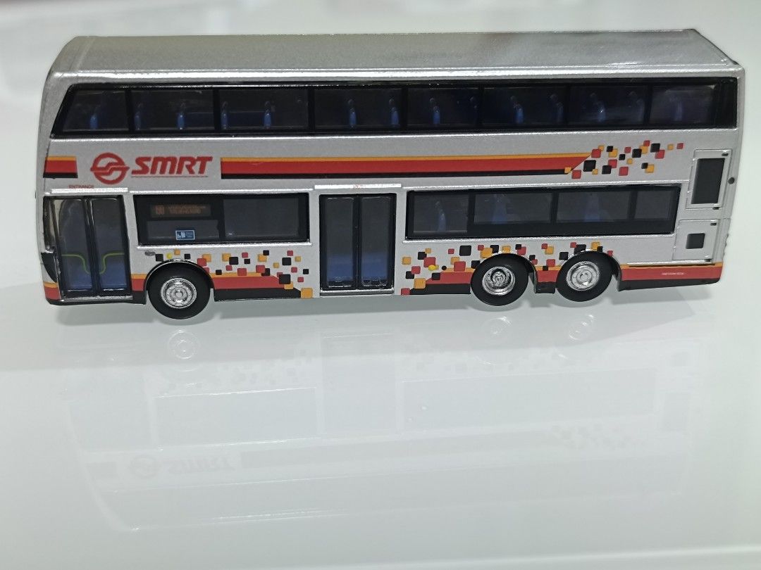 SMRT E500 MMC Silver Tiny Singapore Bus Scale 1/110, Hobbies & Toys ...